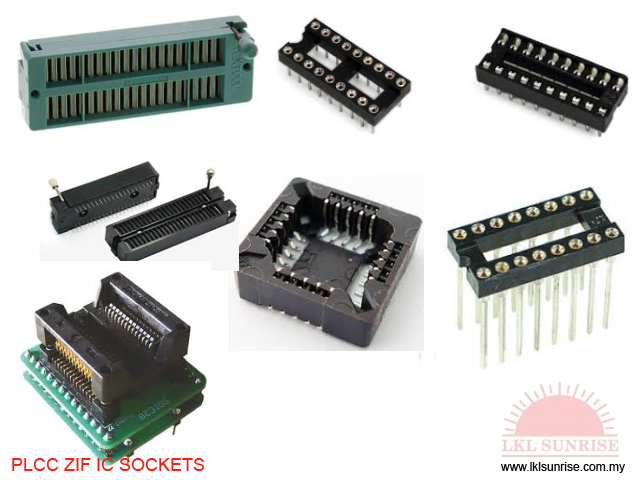 PLCC ZIF IC SOCKETS - LKL SUNRISE ELECTRONIC (M) SDN BHD